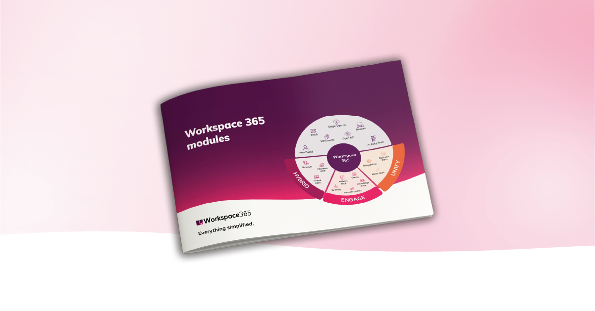 Workspace 365 | Our modules